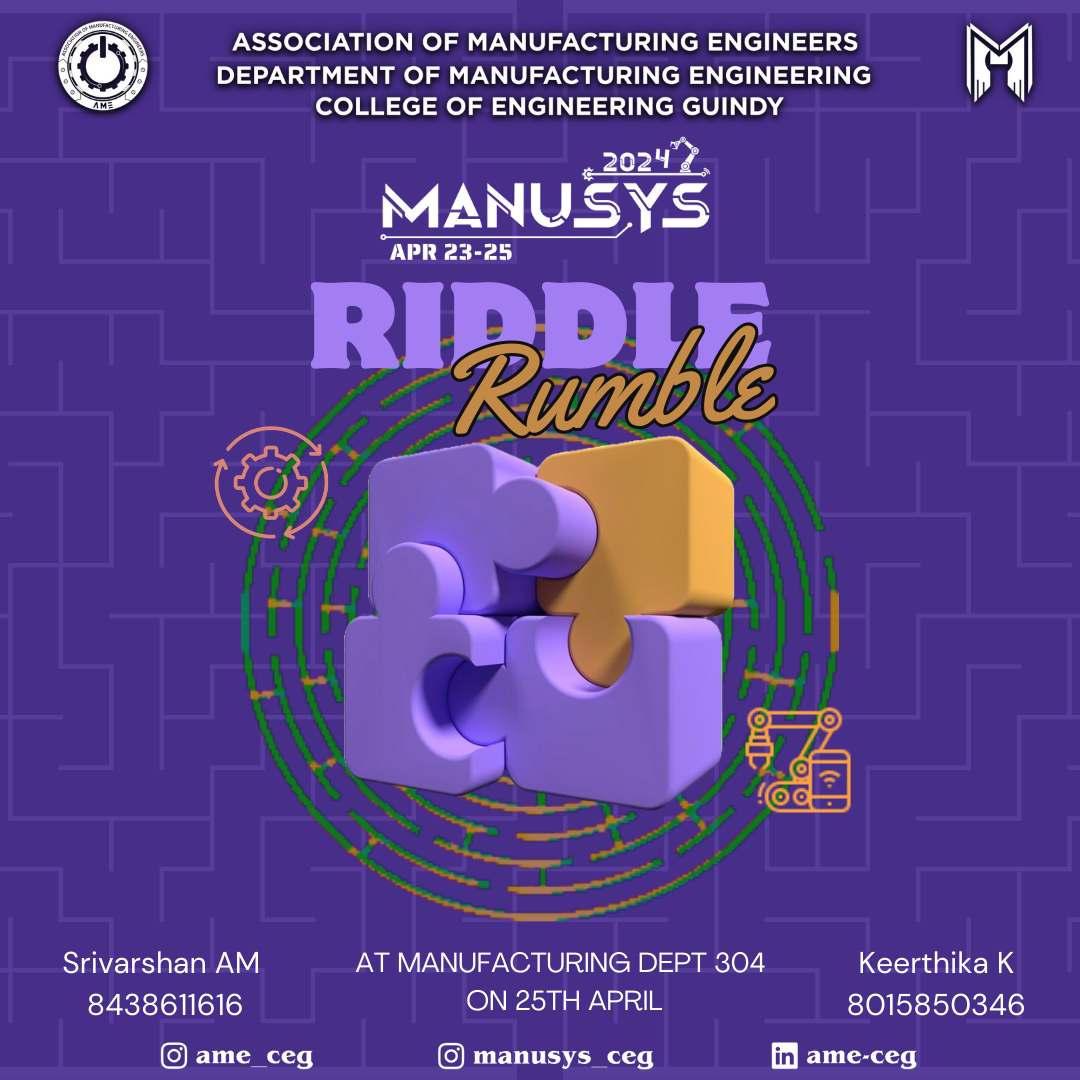 Manusys – Association of Manufacturing Engineers (AME)